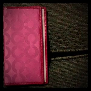 Coach | Accessories | Coach Check Book Cover | Poshmark